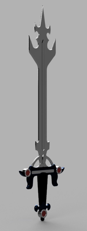 Flaming Sword Voltron Toy by Erebus | Download free STL model ...