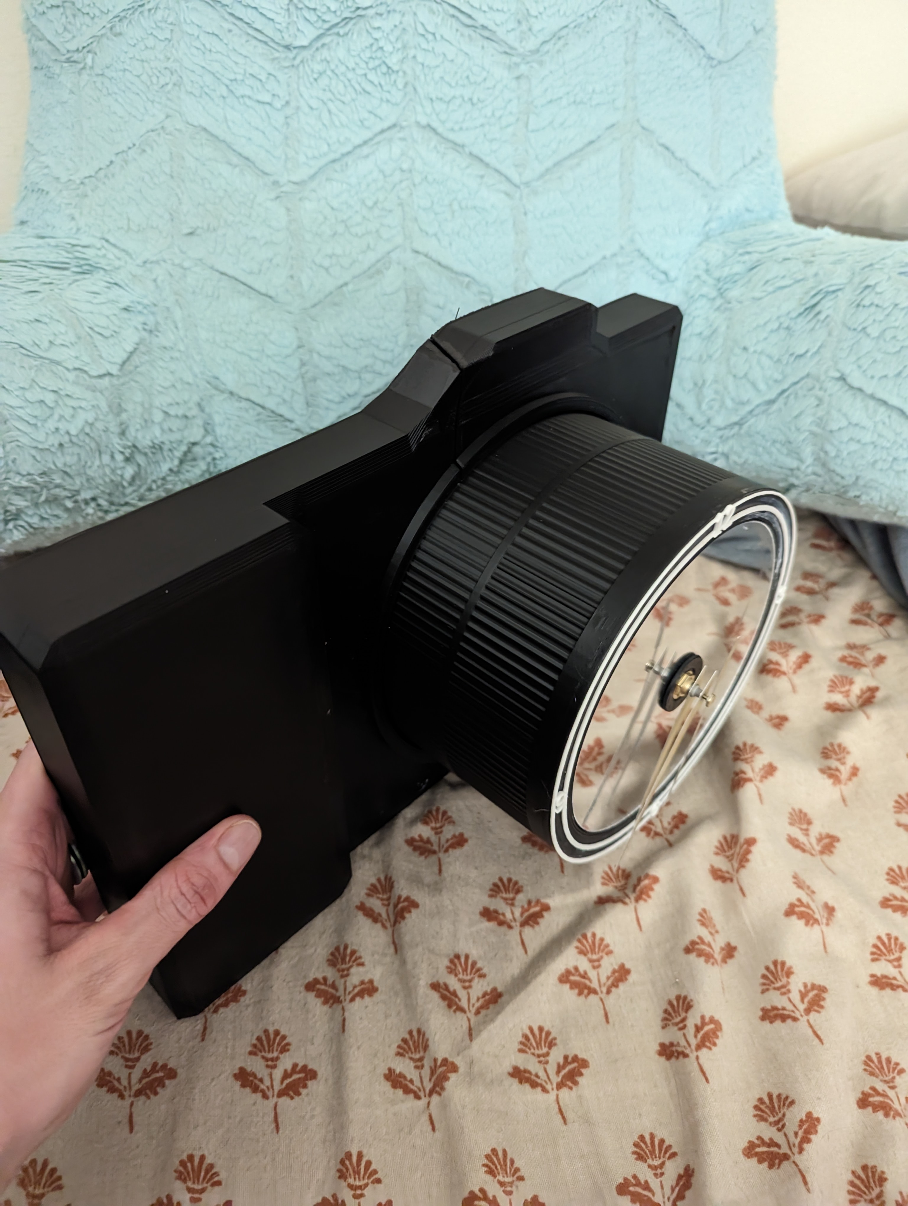 DSLR camera style Clock by deinfinityx | Download free STL model ...