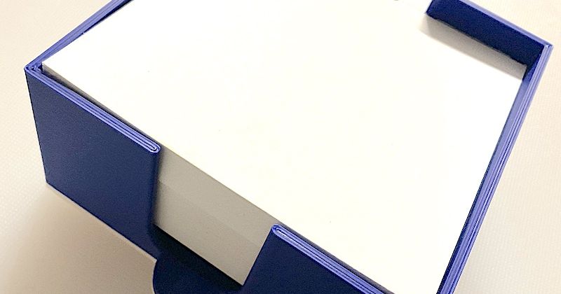 Large Notepad Dispenser by DodoIsAlive | Download free STL model ...