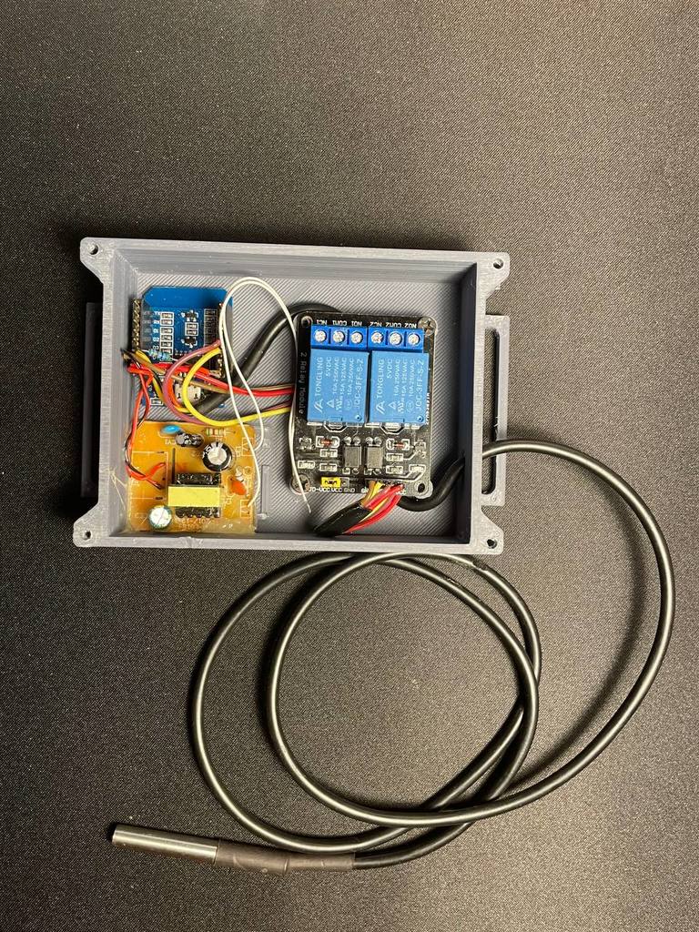 Wemos D1 Relay Case 2 Chanel by tchzh | Download free STL model ...