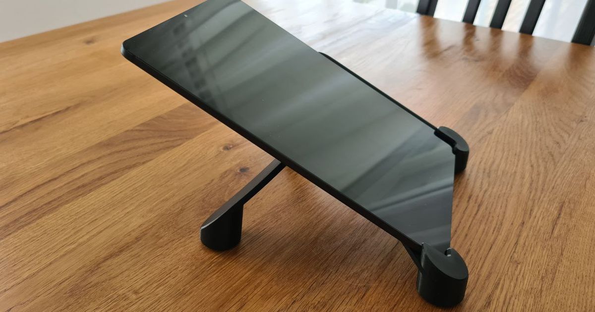 THE TABLET HOLDER by ineichen | Download free STL model | Printables.com