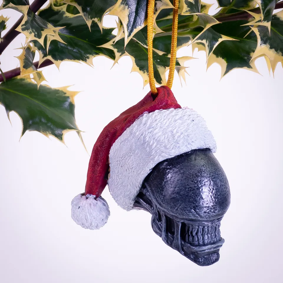 Alien Christmas ornament by Josef Průša | Download free STL model ...