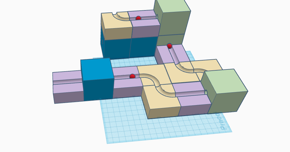 Modular ball track by OrangeSs | Download free STL model | Printables.com