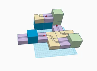 Modular ball track by CAD-Guy | Download free STL model | Printables.com