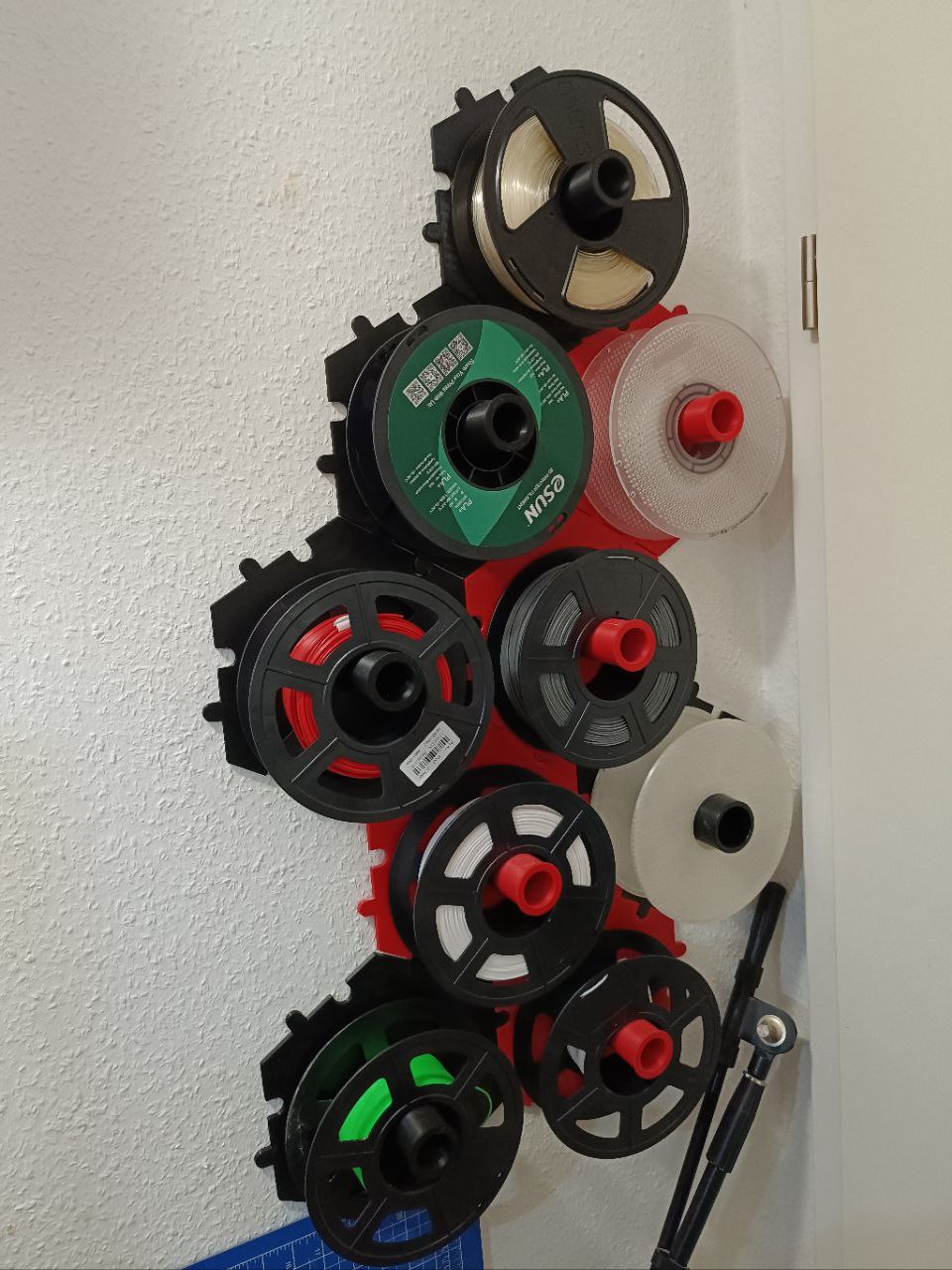 Universal Wall spool holder system by GamerForge | Download free STL ...