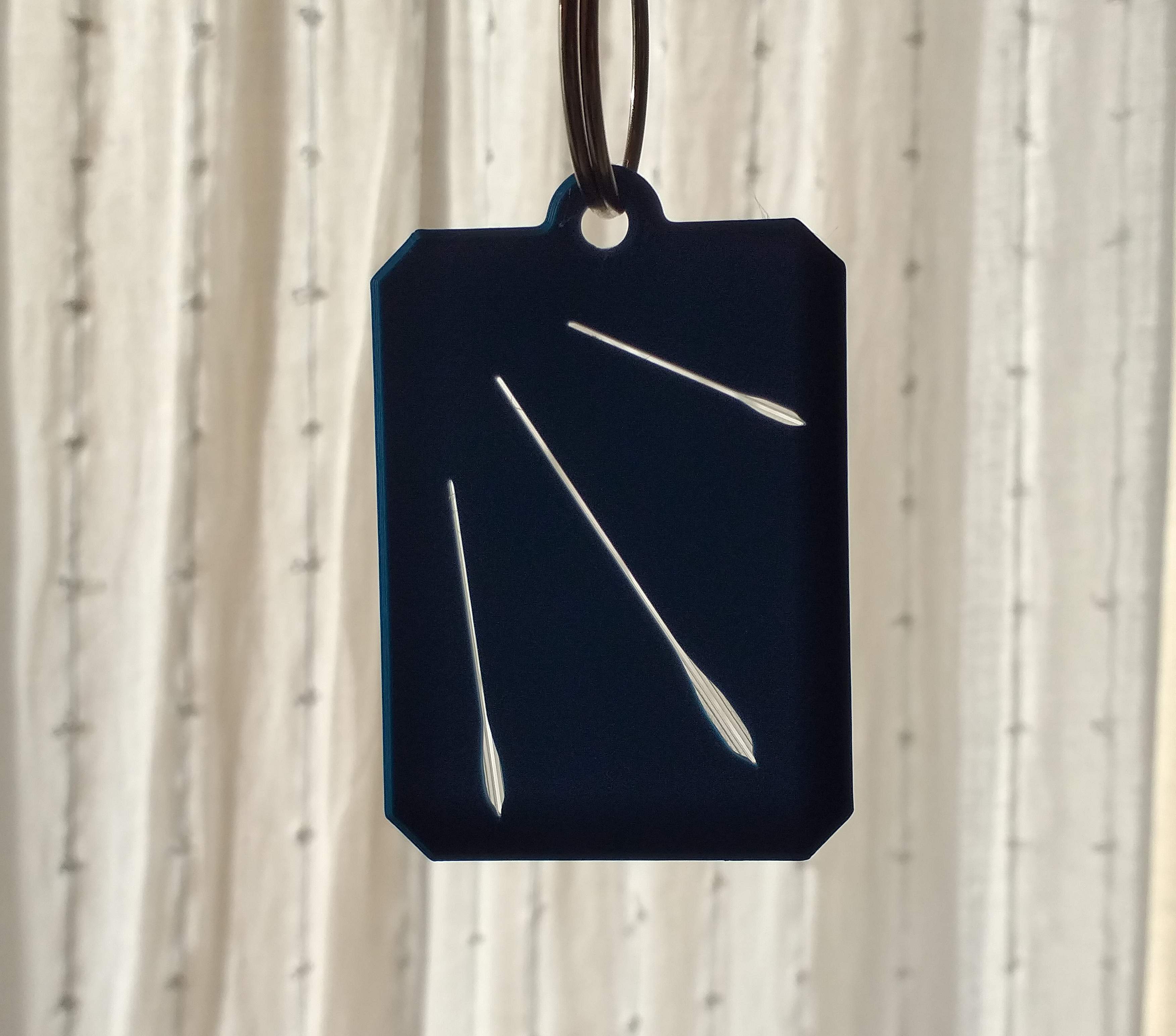 Leonid meteor shower keychain by 3DJG | Download free STL model ...