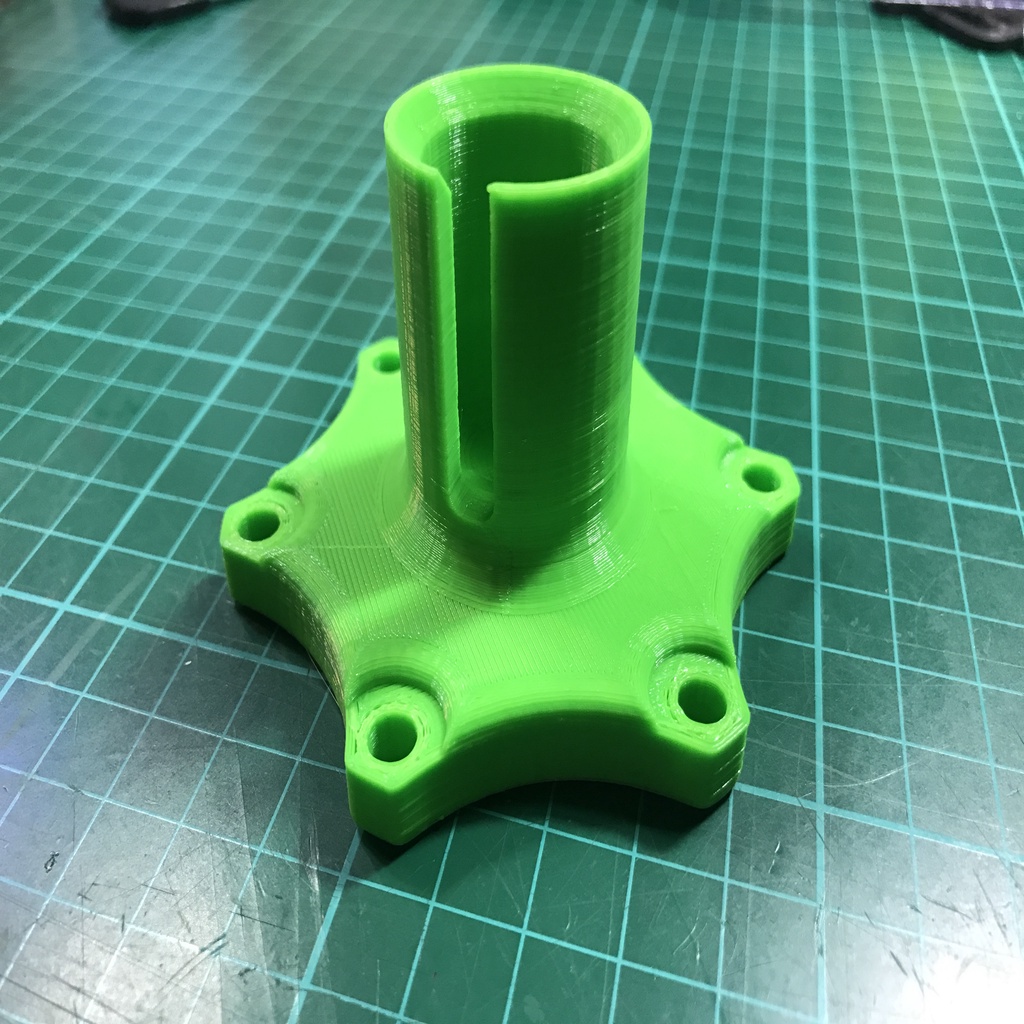 QR adapter OSW wheel SimuCube1 by Jamie G | Download free STL model ...