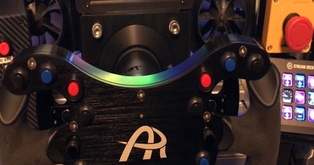 SimRacing Dashboard for SimuCube2Pro and Fanatec CSL Elite by Jamie G ...