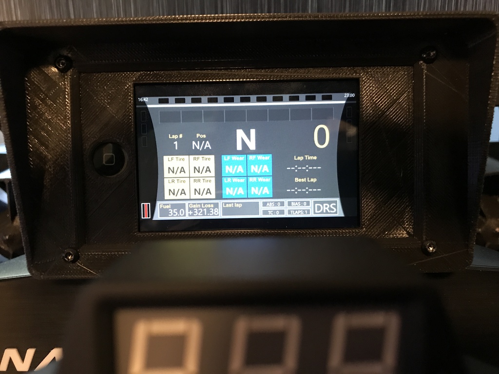 SimRacing Dashboard by Jamie G | Download free STL model | Printables.com