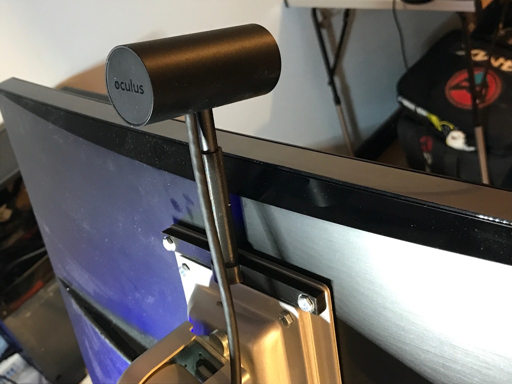 Oculus Rift Sensor support for monitor by Jamie G | Download free STL ...