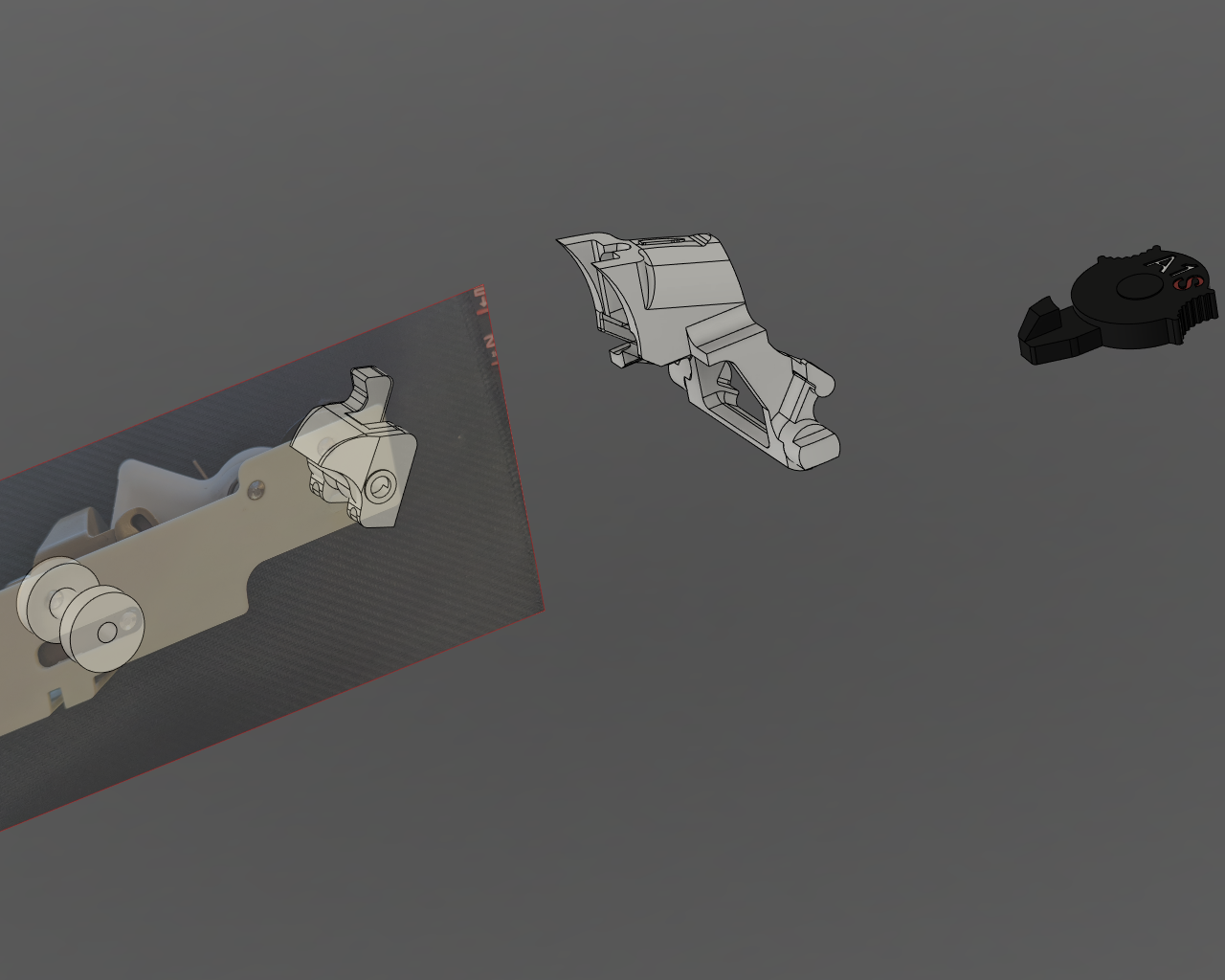 FN P90 & FS2000 Selector, Sear, Disconnect Extender, Ejection Switch by ...