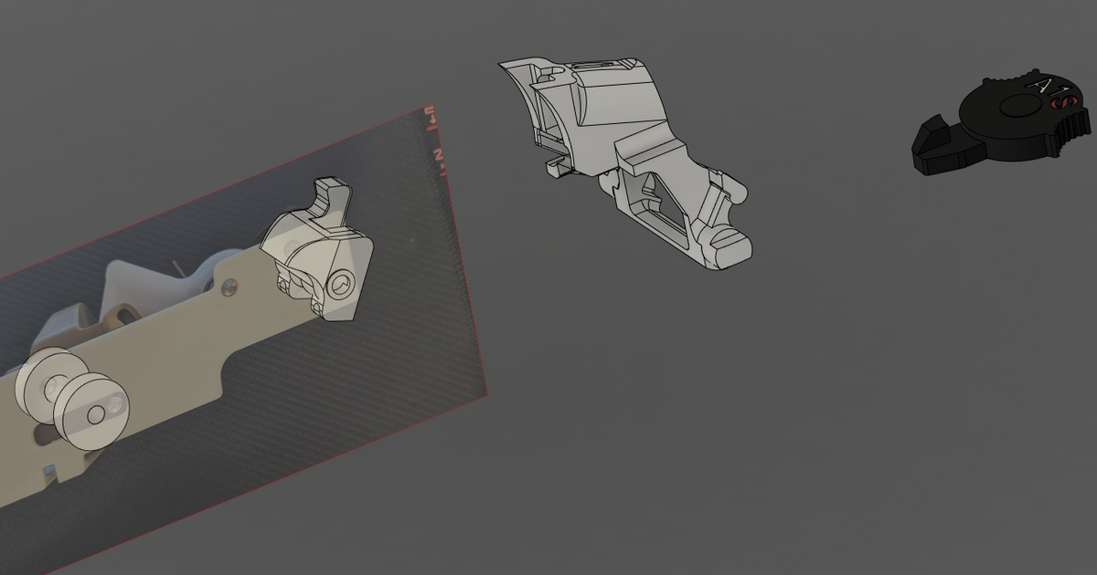 FN P90 & FS2000 Replacement parts by GonzoStrange | Download free STL ...