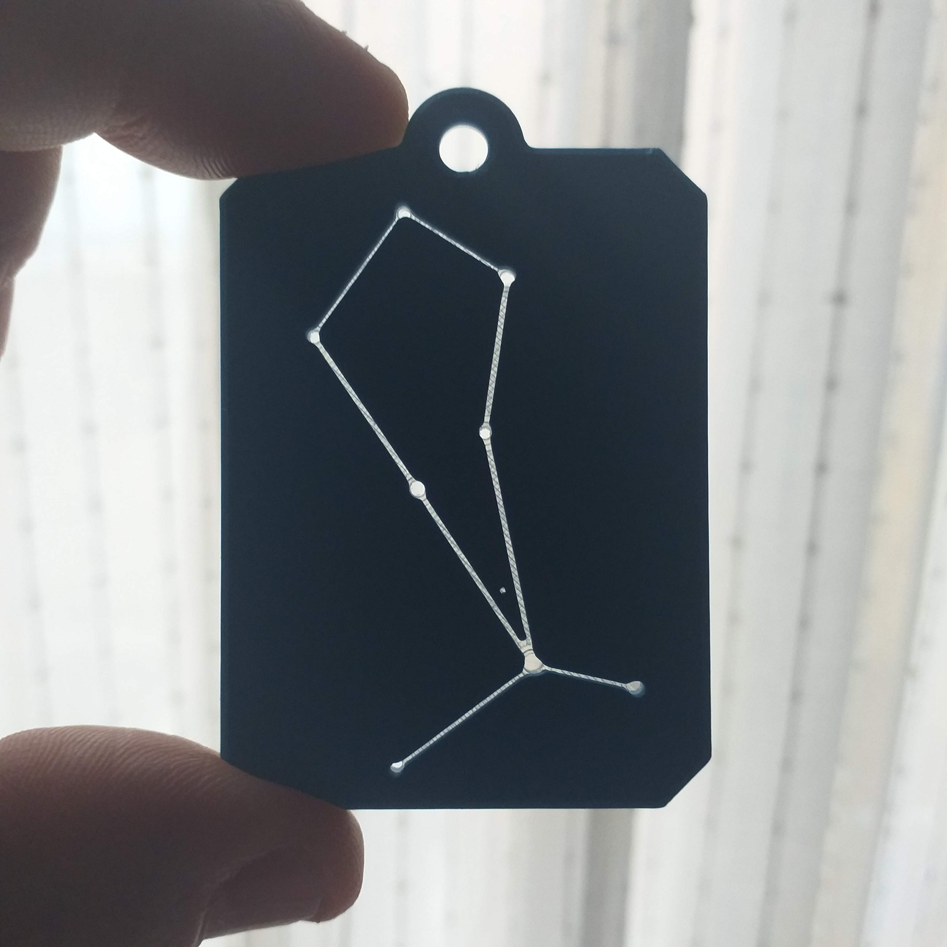 Bootes constellation Keychain by 3DJG | Download free STL model ...