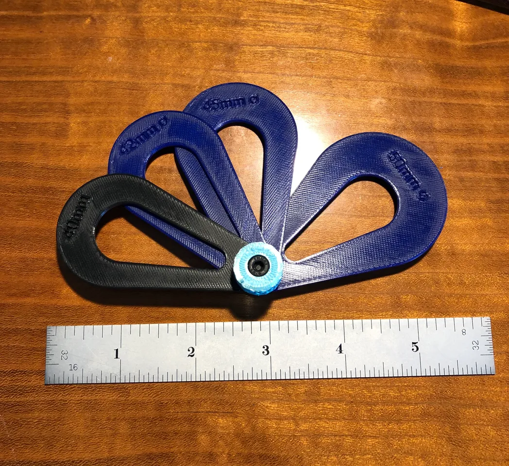 Inside diameter gauge (metric). by prototyping_in_pa | Download free ...