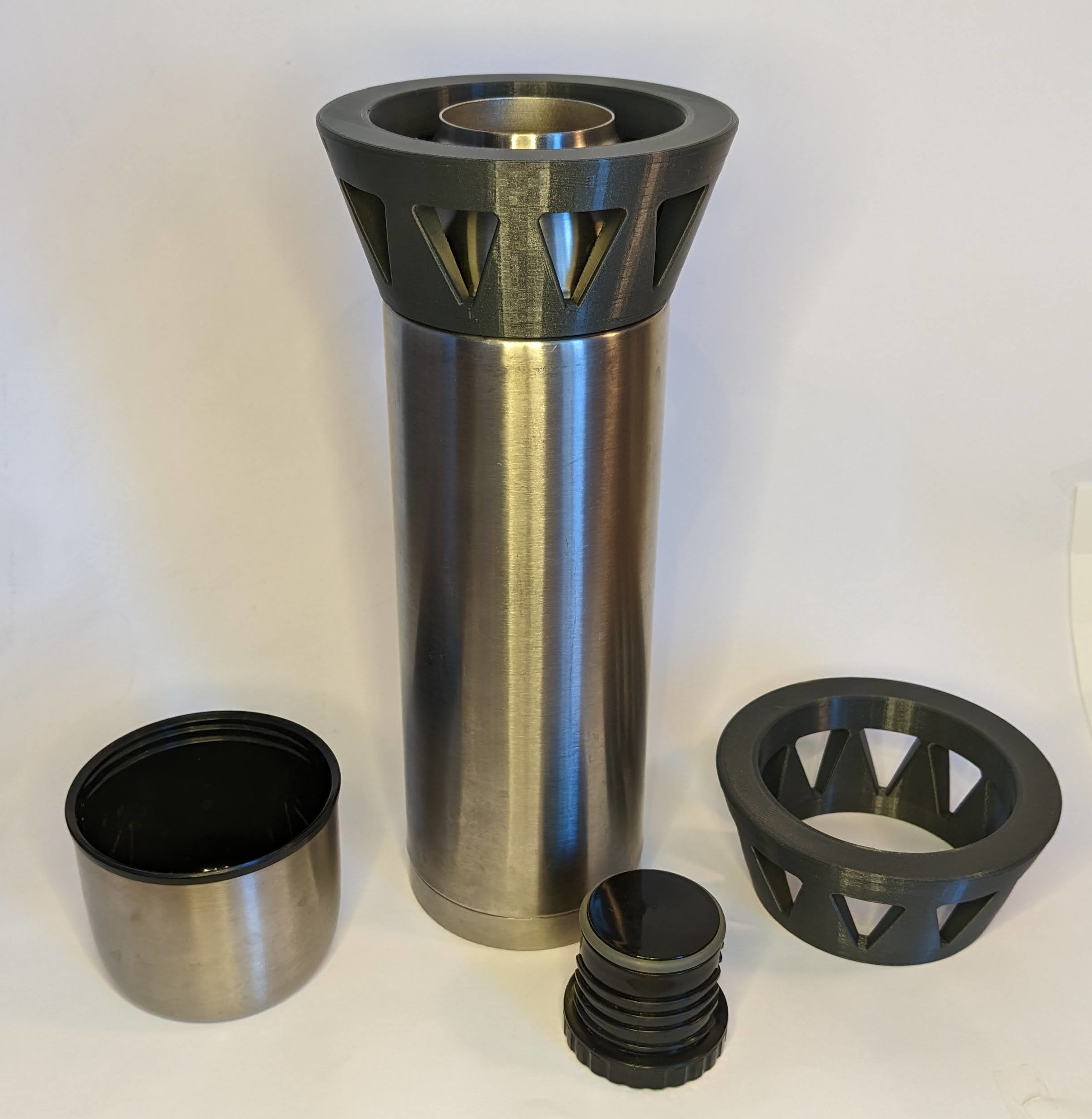 72mm and 80mm Beverage Bottle Adapter by Andun_HH | Download free STL ...
