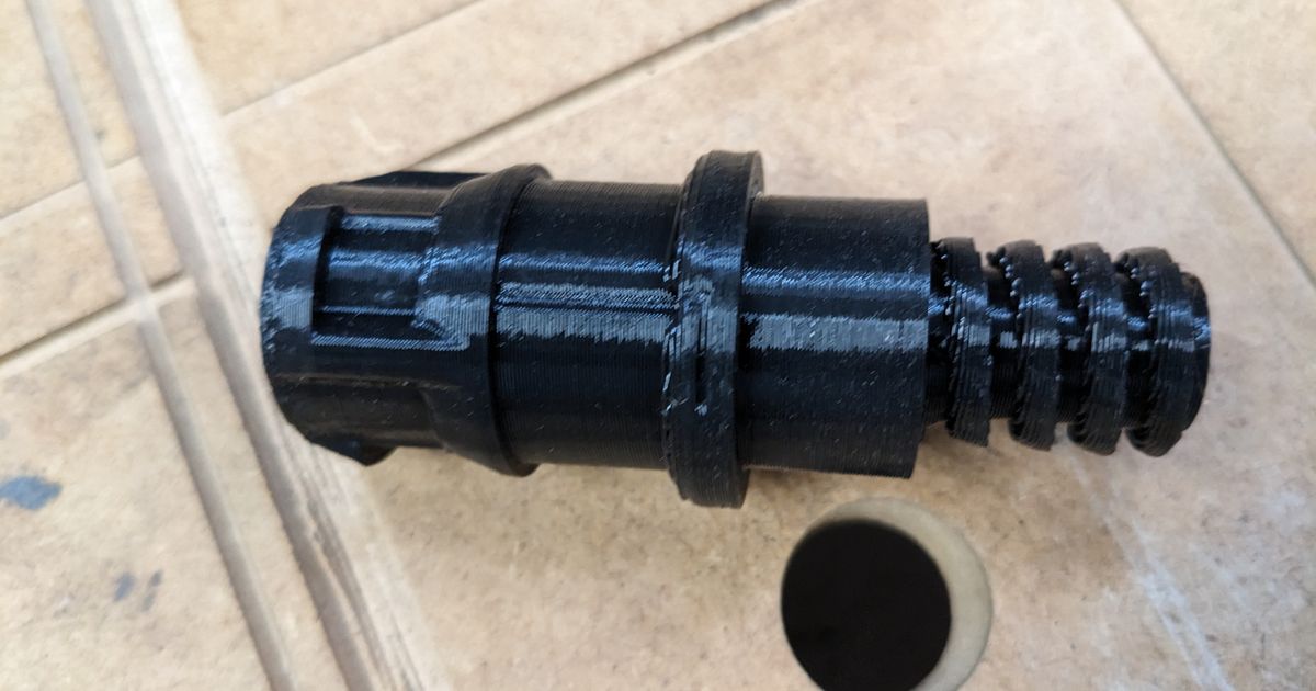 Cleantec Broom connector by gwendal | Download free STL model ...