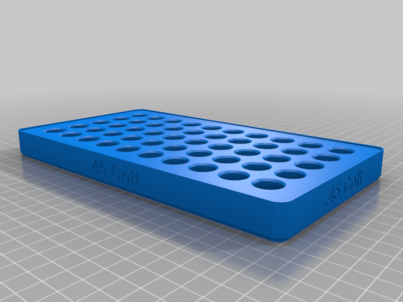 .45 Colt Stacking Loading Block by brass_ring | Download free STL model ...