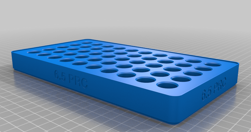 6.5 PRC Stacking Loading Block by brass_ring | Download free STL model ...