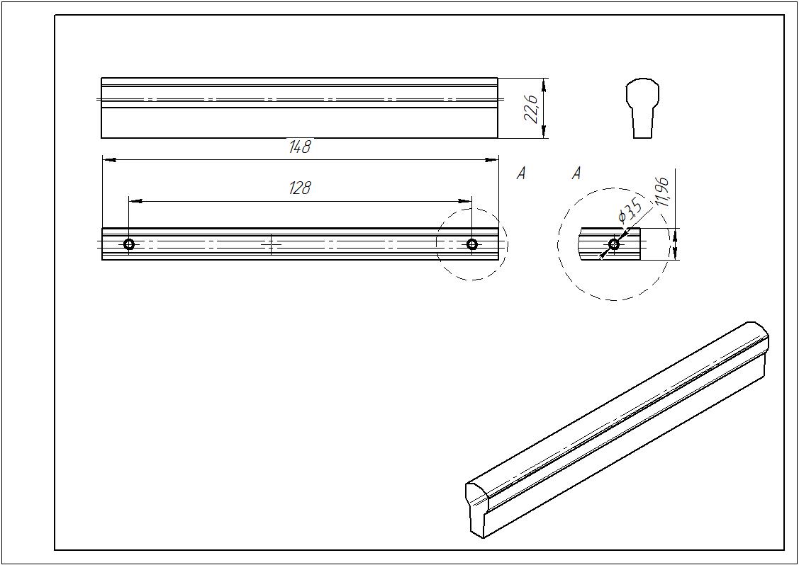Drawer Handle by desiste | Download free STL model | Printables.com