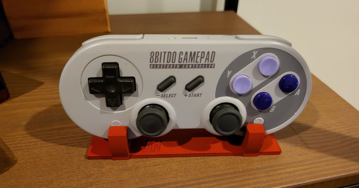 8Bitdo / Snes Mini controller holder by Blake Loring | Download free ...