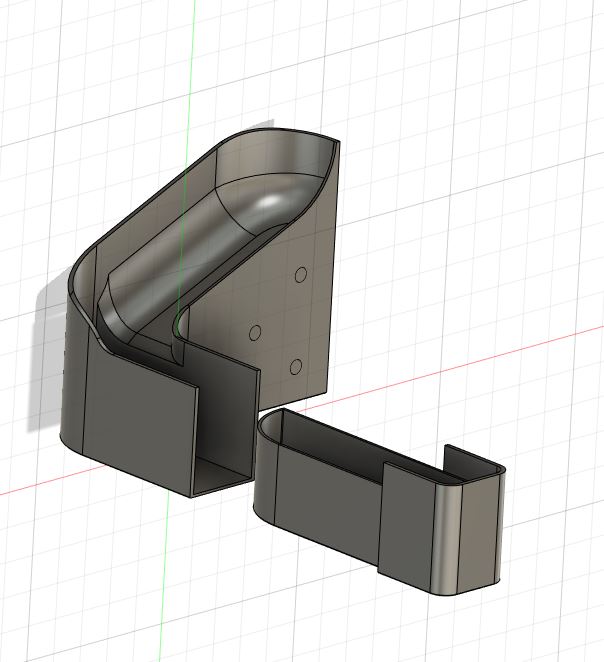 Bambu Lab X1-Carbon Poop Shoot removable bucket by K2ij3 | Download ...