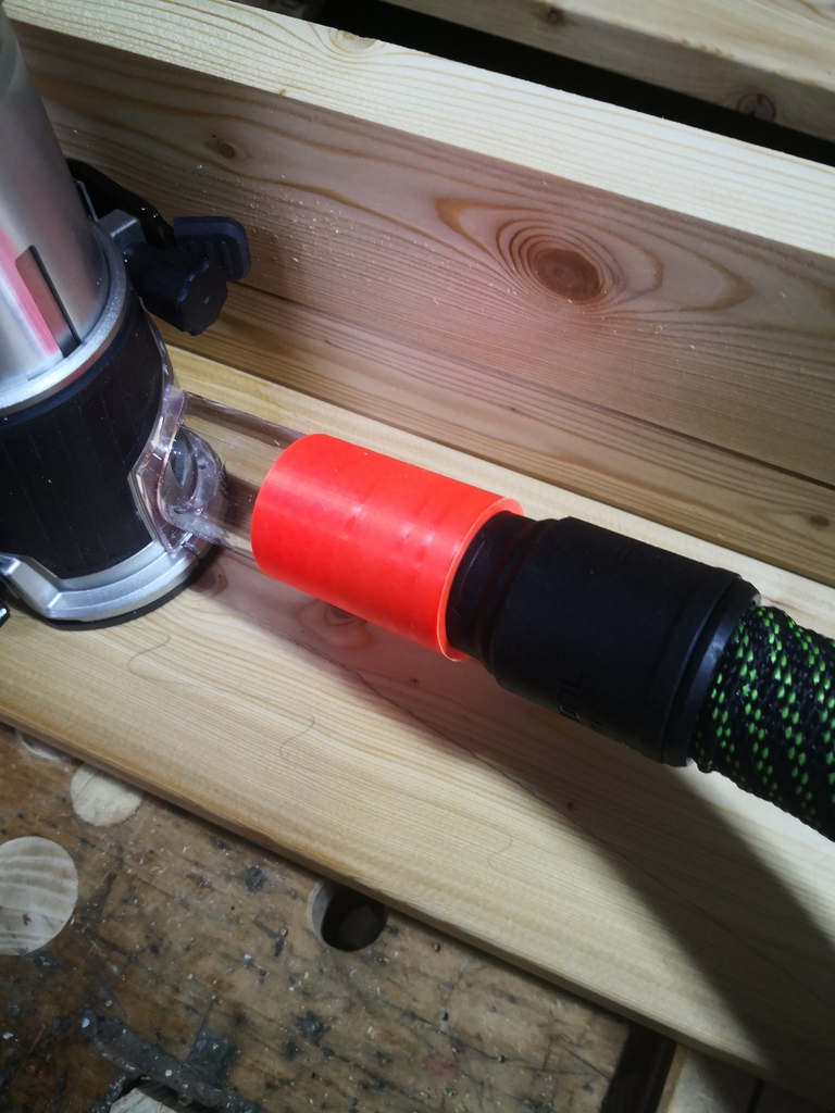 Makita to Festool Vacuum Adapter DRT50 RT0700 by Bombastus Hands ...