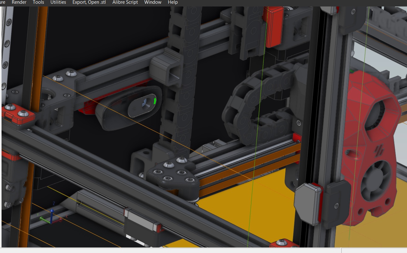 Voron Logitech C270 adjustable rear gantry mount by Ken226 | Download free STL model ...