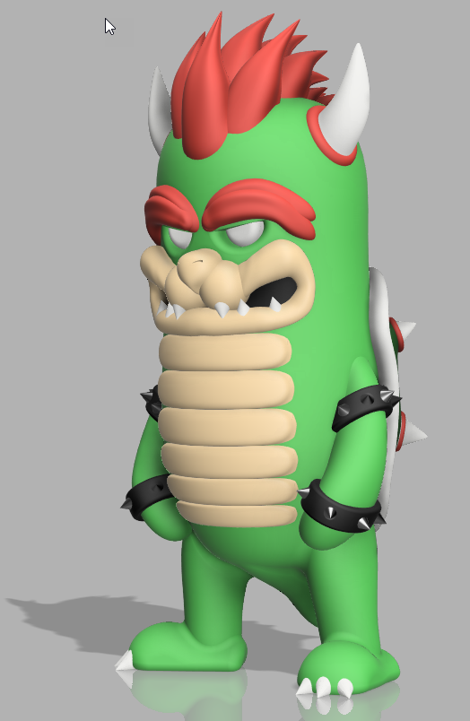 Bowser Mini Dude by Dsk001 | Download free STL model | Printables.com