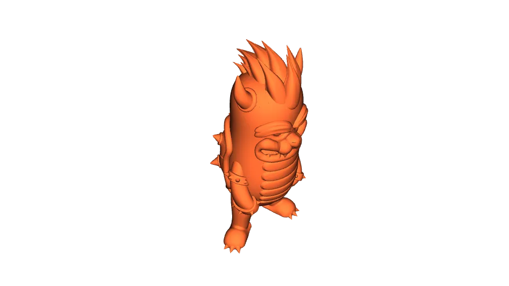 Bowser Mini Dude by Dsk001 | Download free STL model | Printables.com