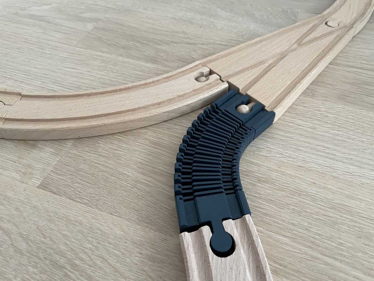 Flexible/Bendable Brio rails in 3 sizes by sba1 | Download free STL ...