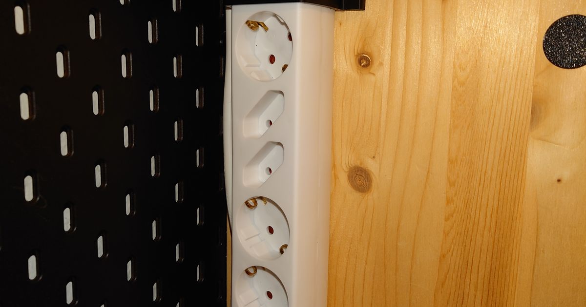 Mount for IKEA KOPPLA multiple plug by Goliad The Dark | Download free ...