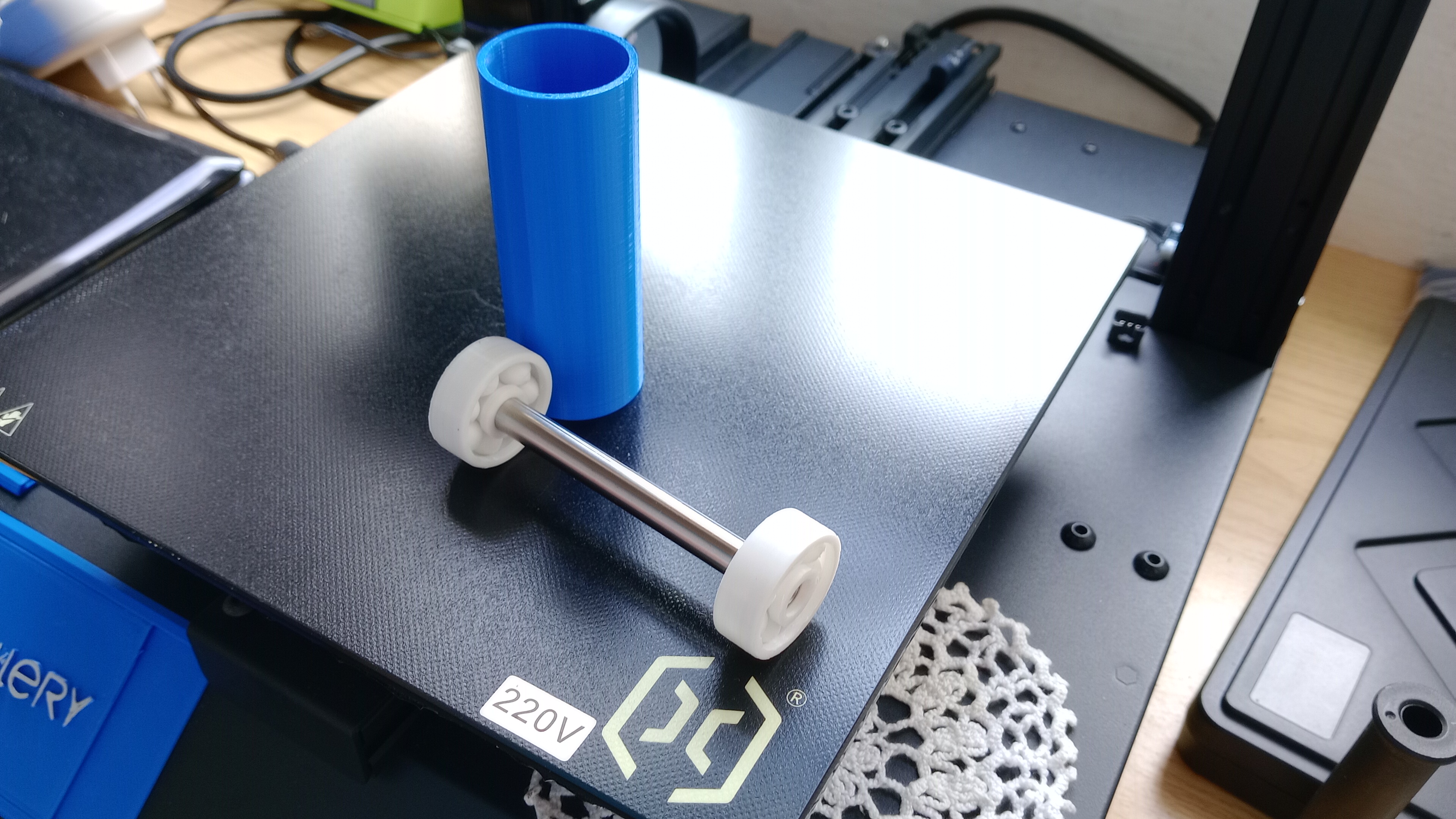 Anti-blocking filament roller for Artillery Genius by Omar Pérez Falcón ...