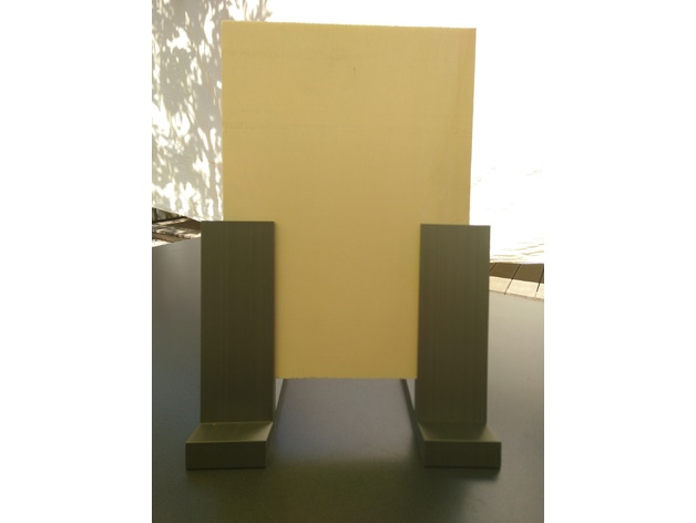 Simple photobook stand by TefKater | Download free STL model ...