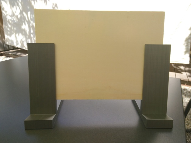 Simple photobook stand by TefKater | Download free STL model ...