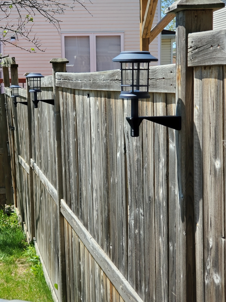 Solar light fence bracket / brace by Rob Latour | Download free STL ...