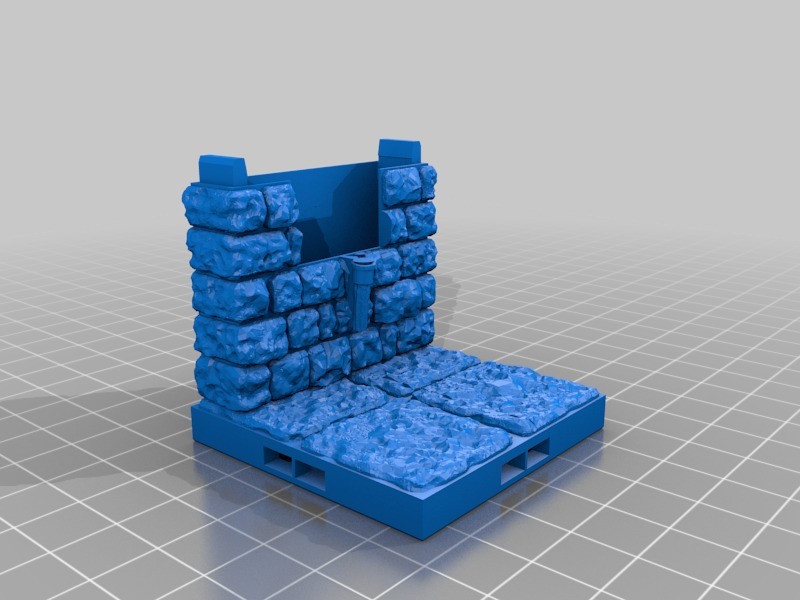 D&D Single Lightable Torch Wall by JJ Hontebeyrie | Download free STL ...