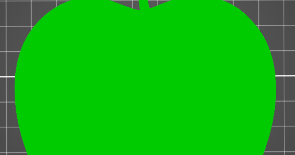 Apple 2D (whole) by Willy | Download free STL model | Printables.com