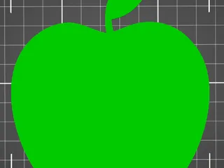 Apple 2D (whole) by Willy | Download free STL model | Printables.com