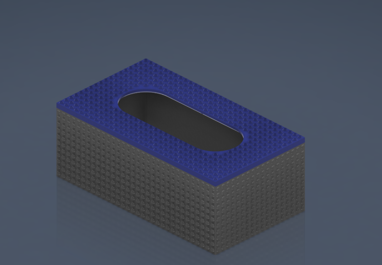 Lego Compatible Tissue Box Cover by Harvinator | Download free STL ...