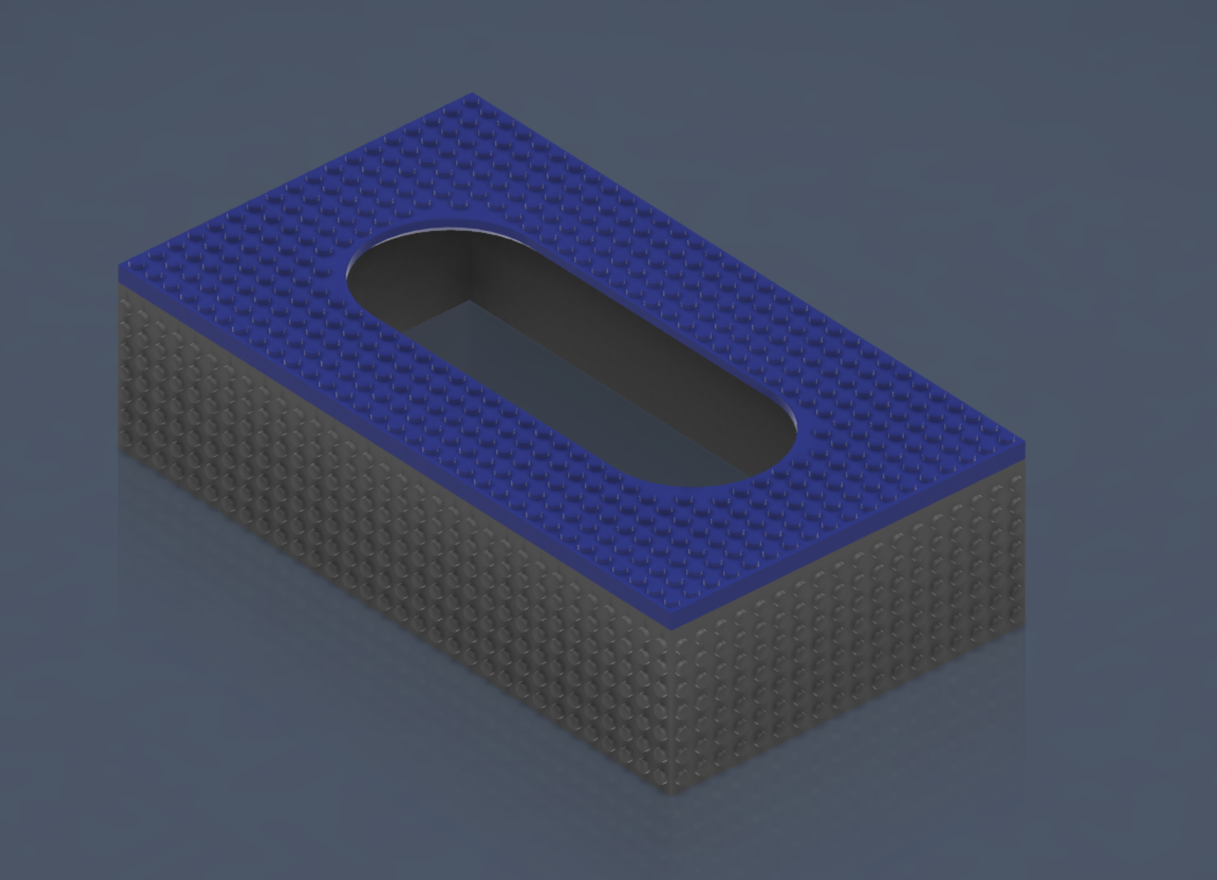 Lego Compatible Tissue Box Cover by Harvinator | Download free STL ...