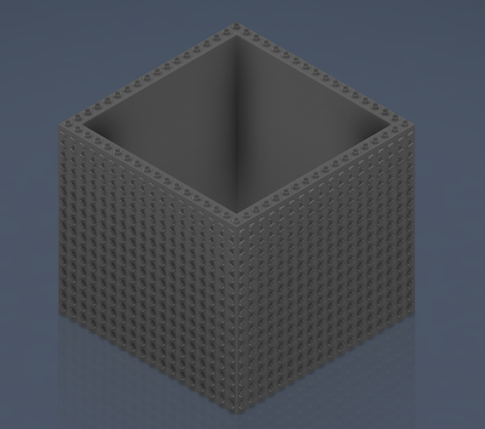 Lego Compatible Tissue Box Cover by Harvinator | Download free STL ...