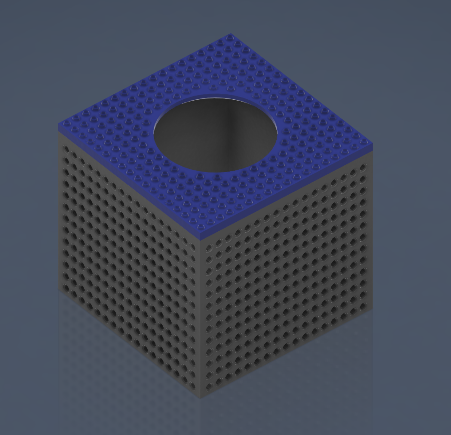 Lego Compatible Tissue Box Cover by Harvinator | Download free STL ...