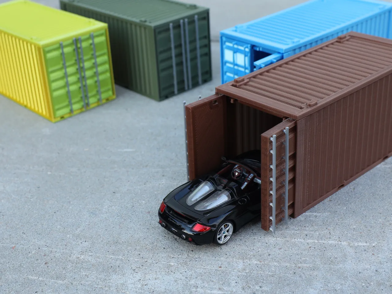 Shipping Container Model Printable