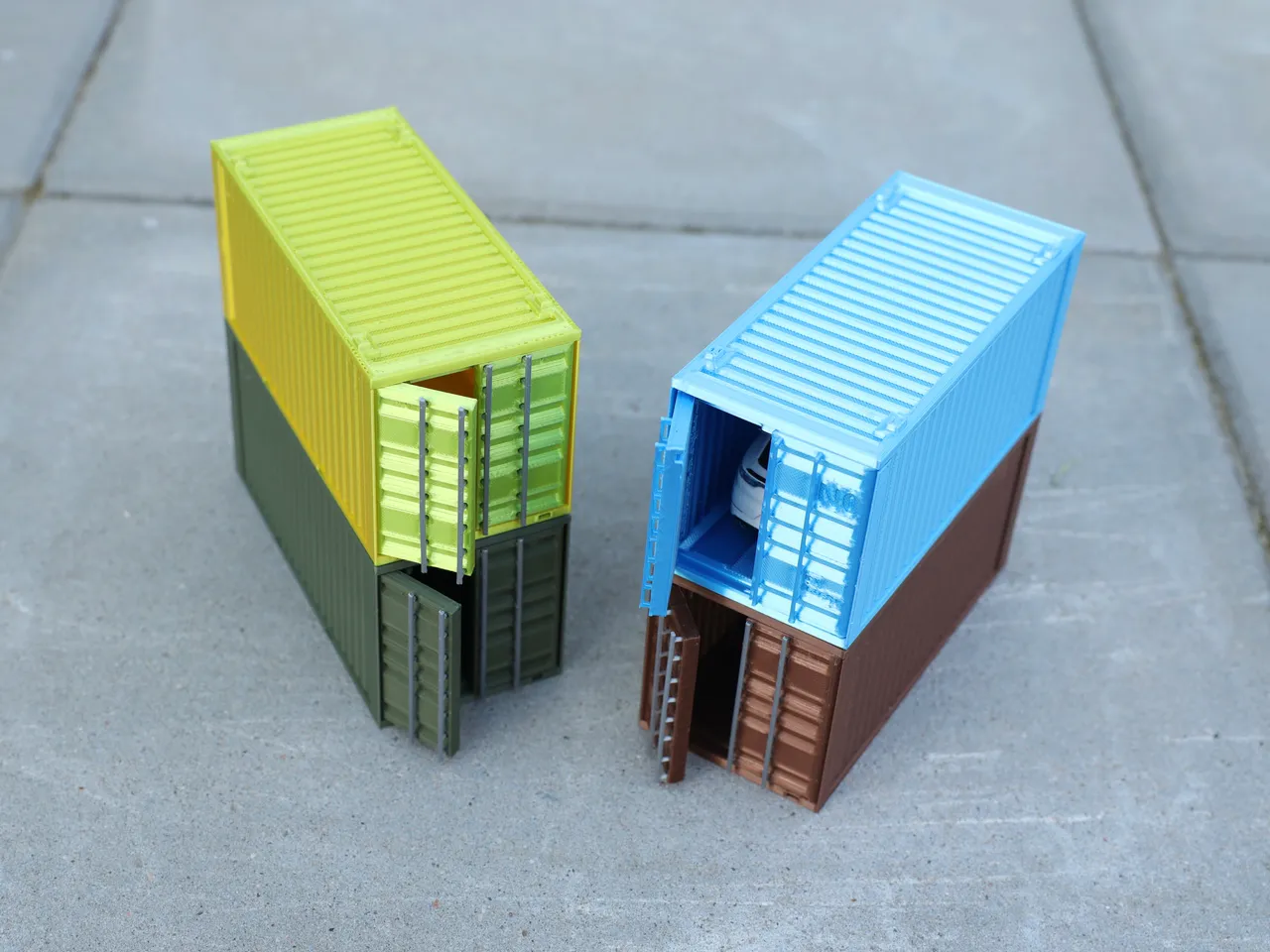Shipping Container Model Printable