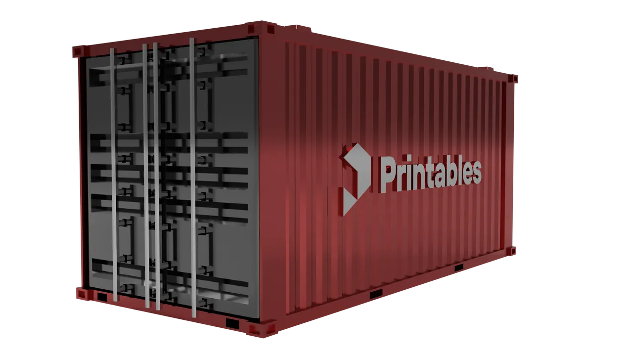 Shipping Container Model Printable Shipping Containers Pack Deal C
