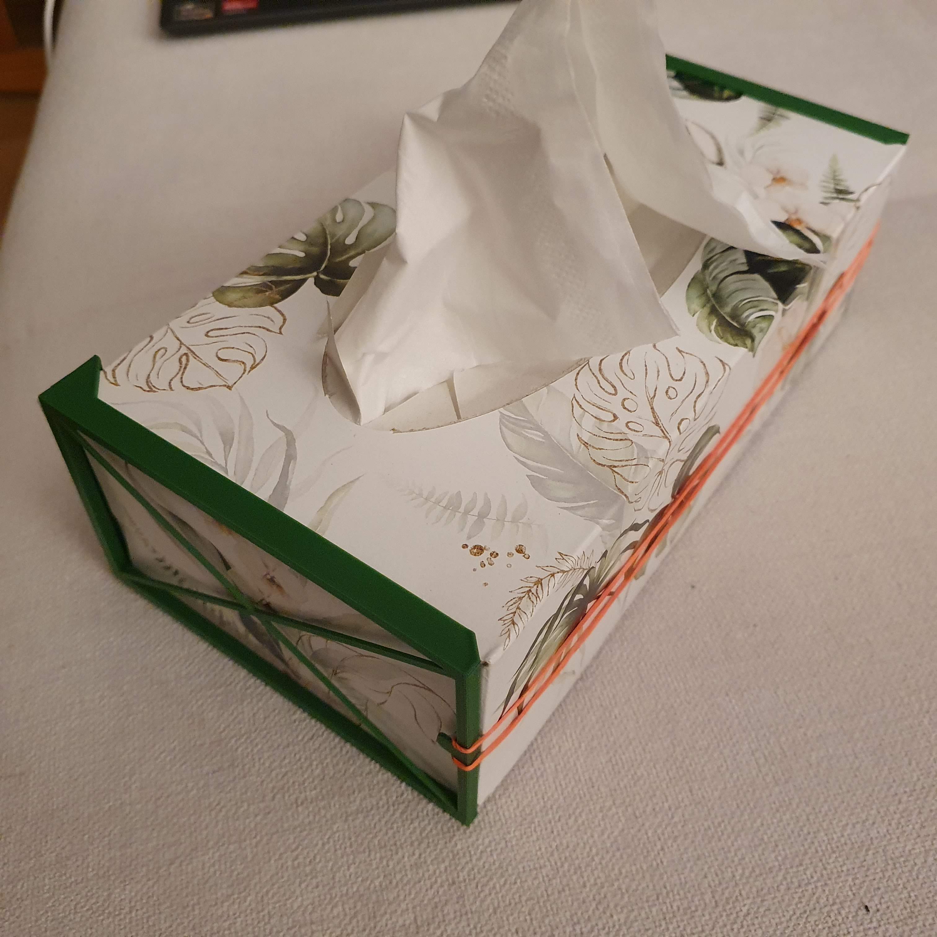 Tissue box holder on tape (F360 parametric) by Yourigh | Download free ...