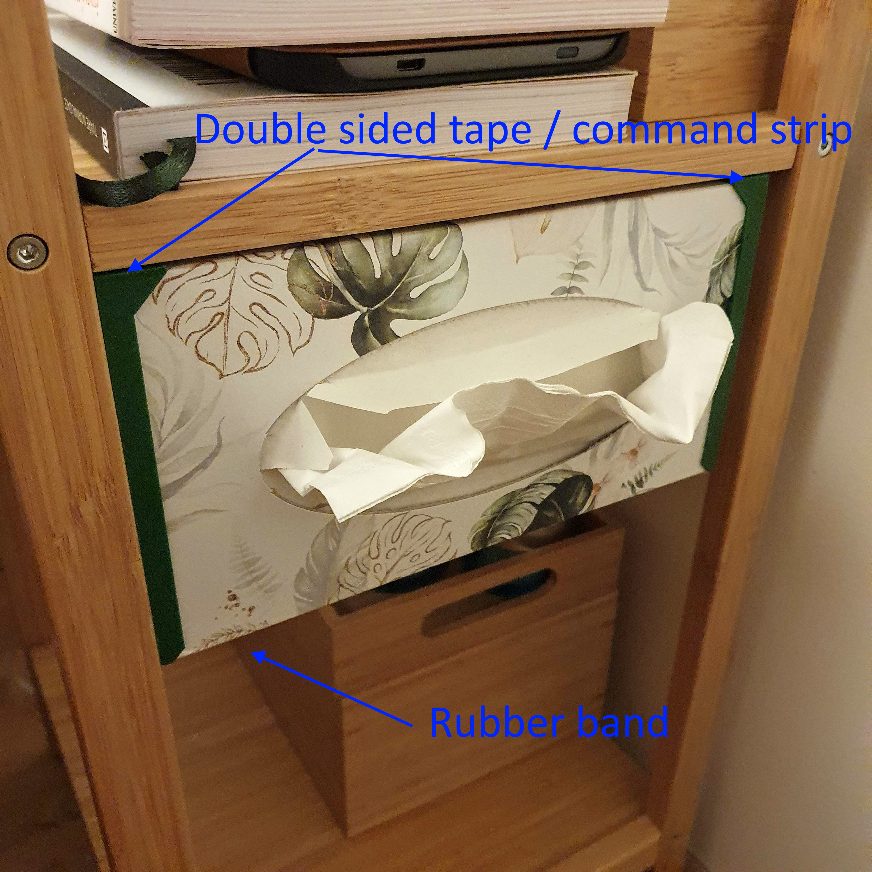 Tissue box holder on tape (F360 parametric) by Yourigh | Download free ...