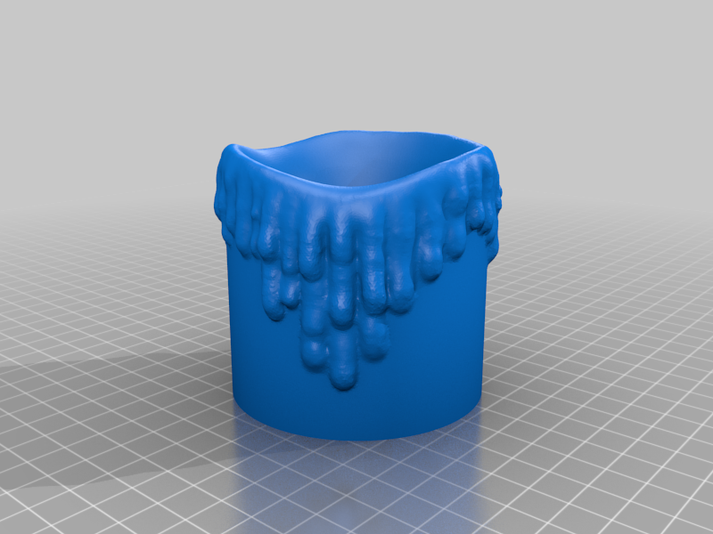 Melted LED Candles by Bill Catherall | Download free STL model ...