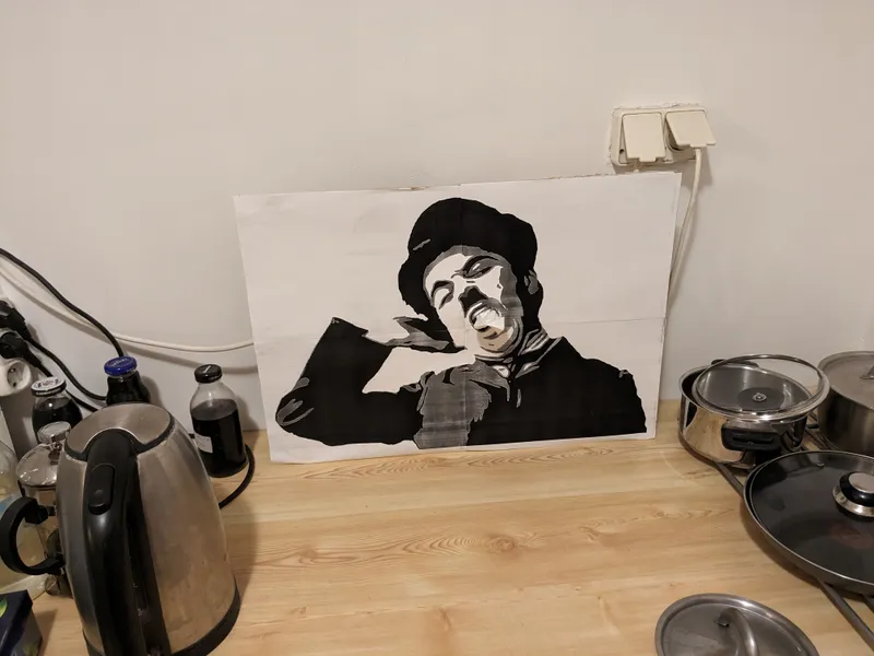 Tissue Box - Yawning Charlie Chaplin by _KaszpiR_ | Download free STL ...