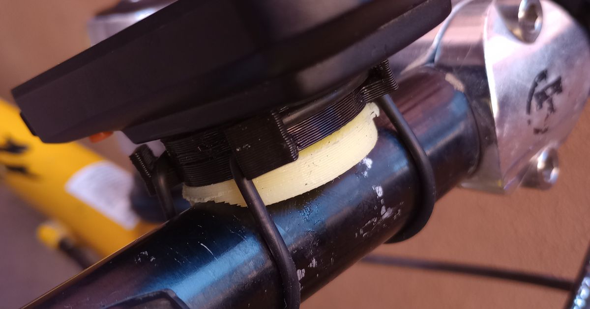 Bryton Rider handlebar mount by mattoni | Download free STL model ...